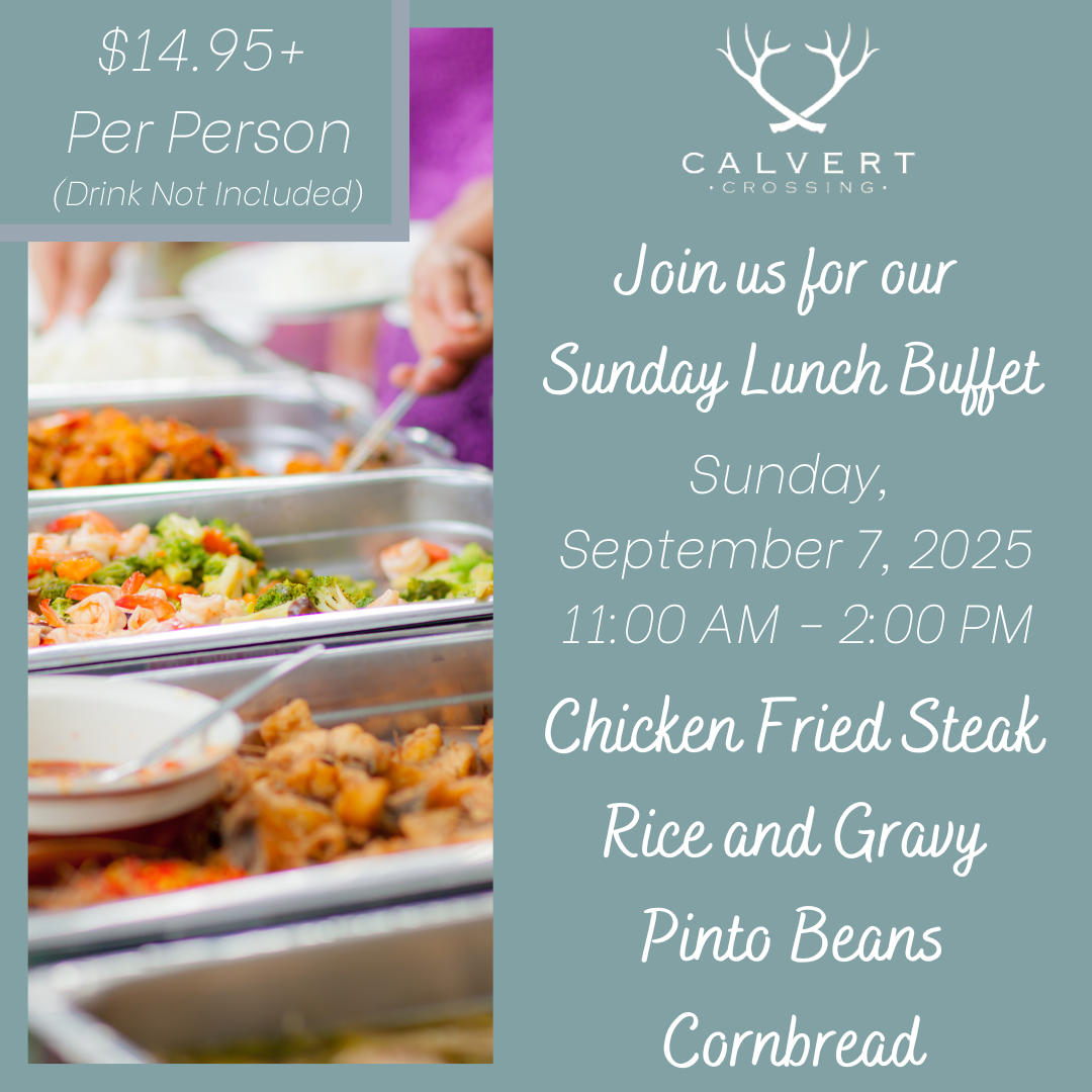 Sunday Lunch Special - Calvert Crossing Golf Club